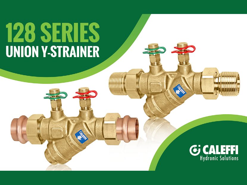 Caleffi Union Y-strainer Line Expansion | phcppros